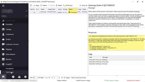 How To Enrich Prestashop Product Description Add Call To Action Features Html With Chatgpt