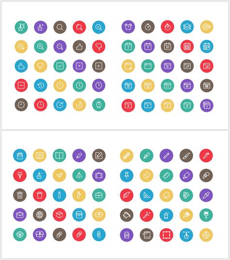 高颜值的ppt图标 正数办公