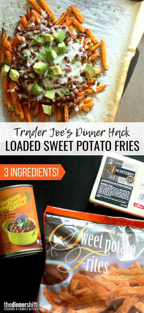 Trader Joes Recipe Loaded Sweet Potato Fries
