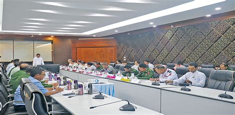 ၇၆ နှစ်မြောက် လွတ်လပ်ရေးနေ့ ဧည့်ခံပွဲနှင့်ညစာစားပွဲကျင်းပရေး ဆပ်ကော်မတီ ပထမအကြိမ် ညှိနှိုင်းအစည