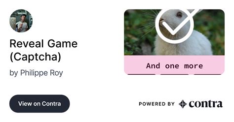 Reveal Game Captcha By Philippe Roy