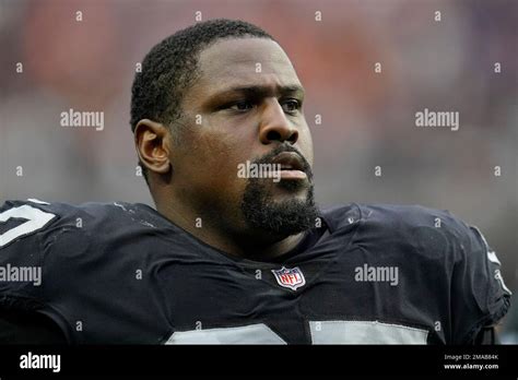 Las Vegas Raiders Defensive Tackle Andrew Billings Walks Off The Field