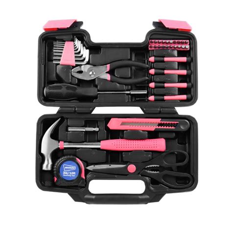 39 Piece Think Pink Tool Kit Streetwize Accessories