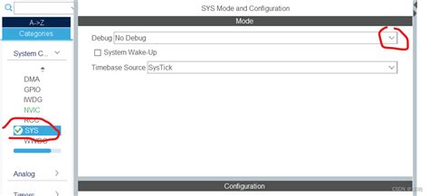 Cubemx创建工程，芯片因未选serial Debug被锁住如何处理cubemx Debug Csdn博客