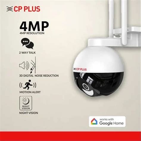 Cp Plus 4mp Wi Fi Full Color Outdoor Smart Security Camera At ₹ 3650piece Cp Plus Security