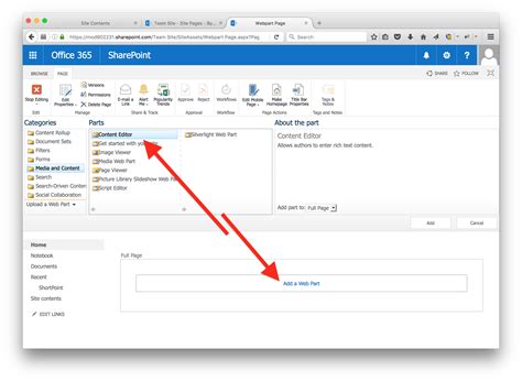 use shortpoint on pages that do not have a rich text area e g web