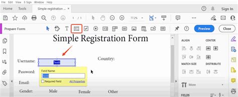 How To Add A Fillable Text Box In PDF