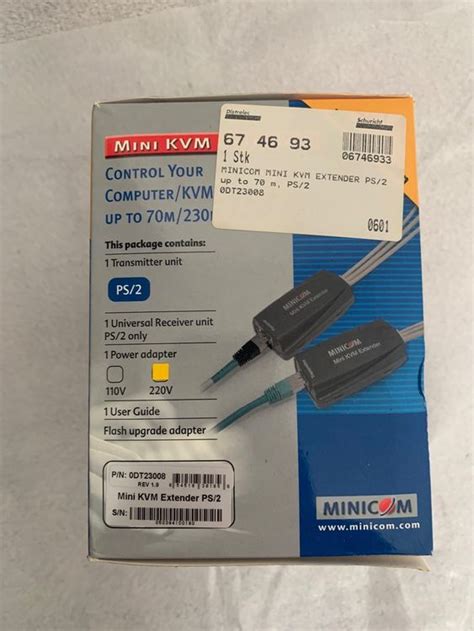 Mini kvm switch Neu und originalverpackt in Schaan für CHF mit Lieferung auf Ricardo kaufen