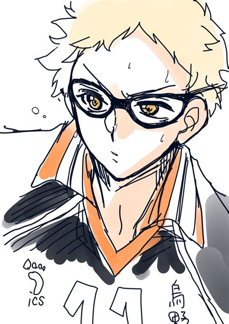 Tsukishima Kei Haikyuu Drawn By Tomopiko Danbooru