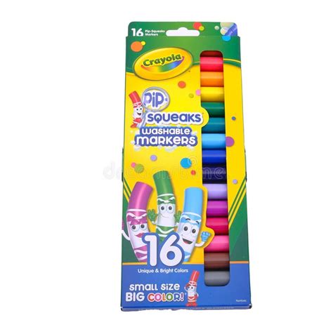 Crayola Pip Squeaks Washable Markers Editorial Photo Image Of Creative Rainbow 194311436