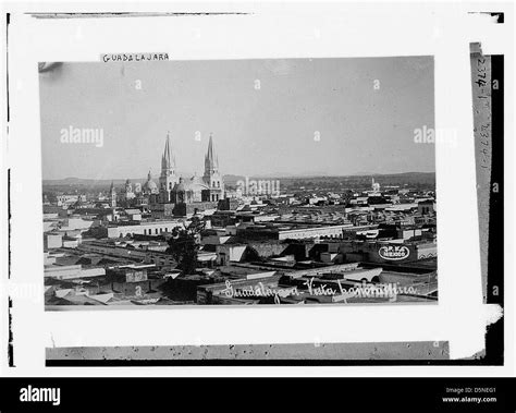 This Image Shows A View Of Guadalajara Mexico From The 1910s With