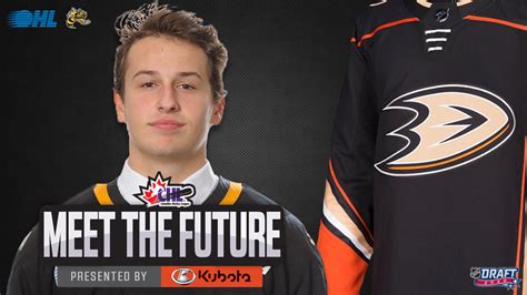 Meet The Future Nhl Draft Interview Presented By Kubota Canada Jacob Perreault Anaheim Ducks