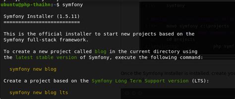 Hướng Dẫn Cài đặt Symfony Trên Ubuntu Offline Không Cần Chạy Với Github