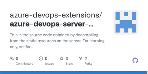 github azure devops extensions azure devops server controls this is the source code obtained