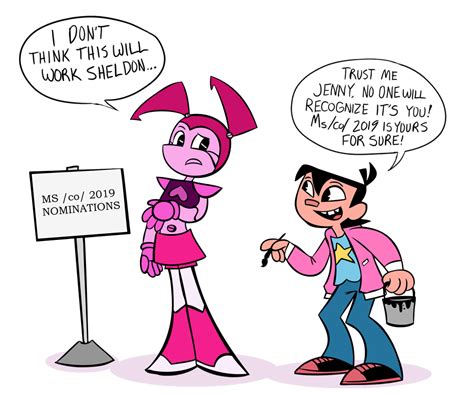 A New Coat Of Paint My Life As A Teenage Robot Know Your Meme