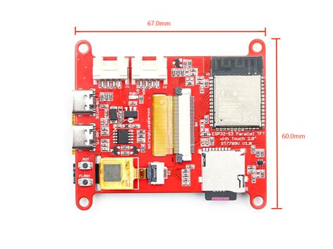 Esp32s3parallel28tftwithtouch Makerfabs Wiki