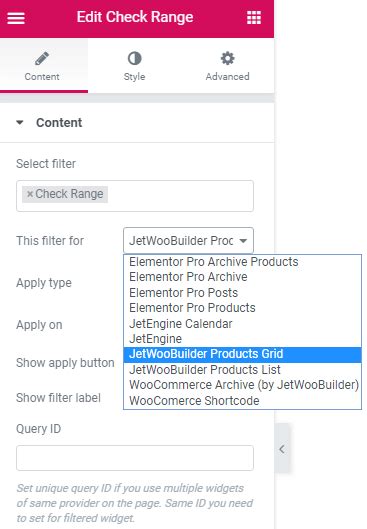 How To Work With Check Range Filter — Jetsmartfilters Crocoblock