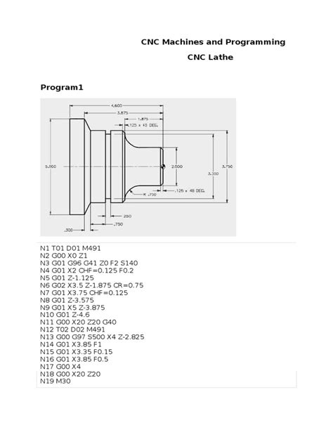 Cnc Machines And Programming Cnc Lathe Tool Nose Radius Compensation Pdf Metalworking Tools