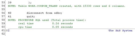 Sql Server To Sas Odbc The Partial Truth Peter Eliason Analytics