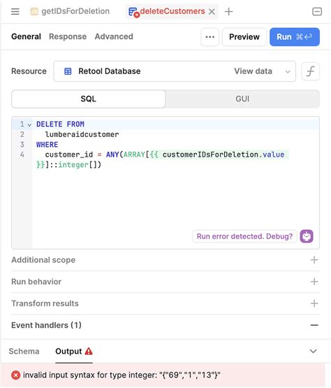 Having Trouble Deleting Multiple Items From A Table At Once 💬 App Building Retool Forum