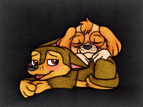 Skye And Chase Fanarts Skye And Chase Paw Patrol Fan Art Fanpop