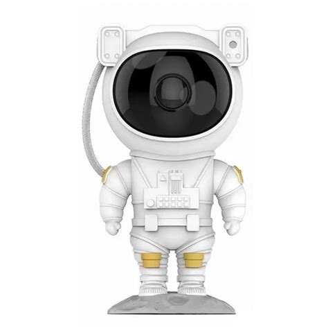 Купить Ночник проектор Робот Космонавт звездное небо От сети 220В От порта Usb по выгодной