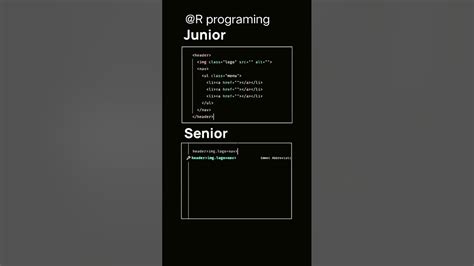 Jusior Developer Vs Senior Developer Make Shortcut Code Like Senior Developer Man Html Css