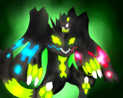 Zygarde Complete Coloring Page