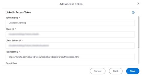 Access Token For Linkedin