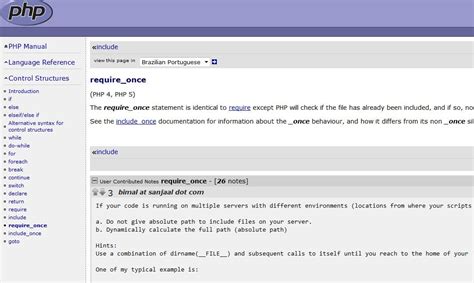 Php Require Once Manualenfunctionrequire Oncephp