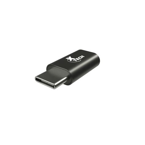 Xtech Usb Type C Male To Micro Usb Female Adapter