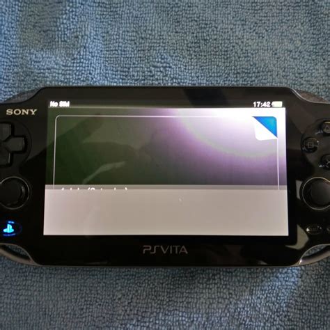 Problem With OLED Screen Any Help Would Be Appreciated R Vita