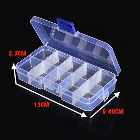 Small Electronic Components Plastic Storage Box With Lid Lock Pack Of 4 TSKTECH IN