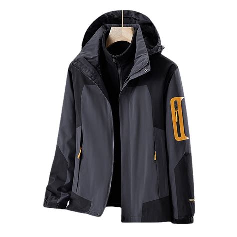 Badu Bg Ски костюм Мъжки ски якета Мъжко външно термо водоустойчиво ветроустойчиво дишащо яке