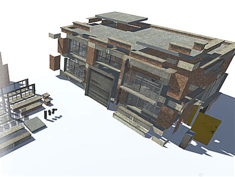 Modular Building Set 3d Industrial Unity Asset Store