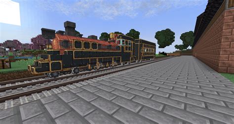 my first train creation in the create mod r createmod
