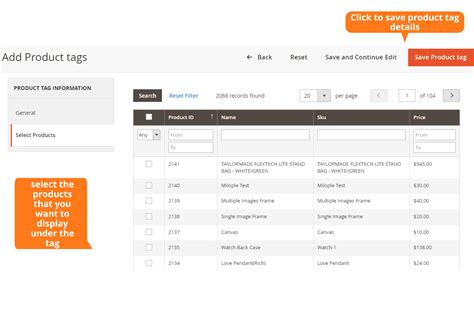 Magento 2 Product Tag Milople