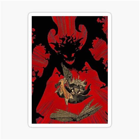 Black Clover Sticker For Sale By Kalicii Redbubble