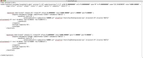 can t open aup file macos audacity forum
