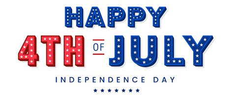 7월 4일 미국 독립기념일 트렌디한 장식 텍스트 타이포그래피 아이콘 3d 스타 레터링이 있는 모노그램 디자인 0명에 대한 스톡 벡터 아트 및 기타 이미지 Istock