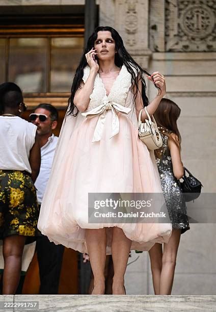 Julia Fox Attends The Marc Jacobs 2026 Runway Show At New York Public