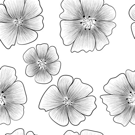 Seamless Geometric Pattern With Leaves 12391860 Vector Art At Vecteezy