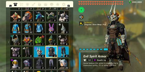 Every Armor Set In The Legend Of Zelda Tears Of The Kingdom And What