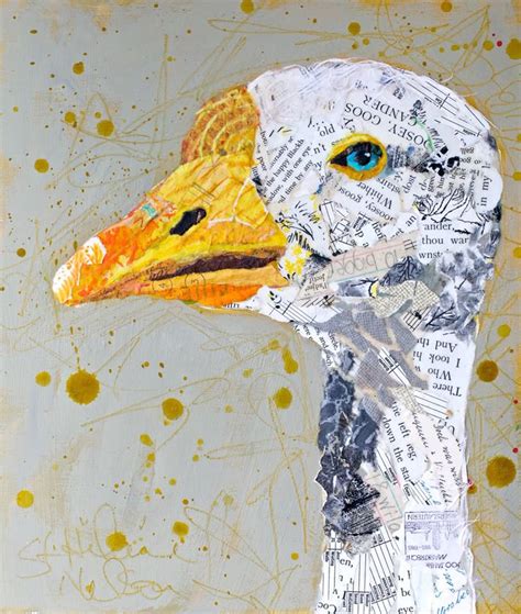 Mixed Media Kranten Kunst Papier Collages Collage Ideeën