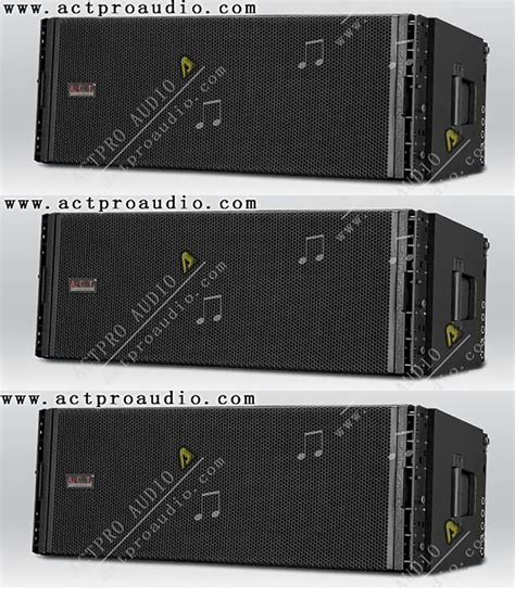 PRO Audio Ttl Three Way Double Inch Active Line Array Sound System Professional Audio And
