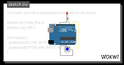 Ledpulsador Wokwi Esp32 Stm32 Arduino Simulator
