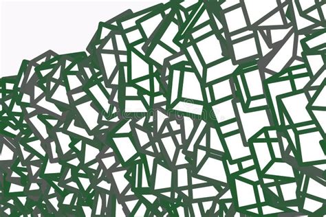 Color Abstract Square Rectangle Pattern Generative Art Background Concept Drawing