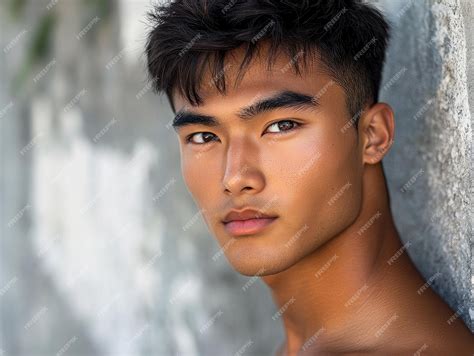 A Handsome Mixed Korean Dark Tanned Josh Cute Youthful 18 Year Old Boy