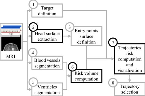 Preoperative Planning Workflow For Image Guided Keyhole Neurosurgery Download Scientific Diagram