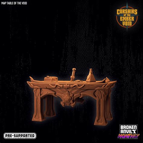 Descargar Corsairs Of The Ember Void Map Table Of The Void De Broken Anvil Miniatures